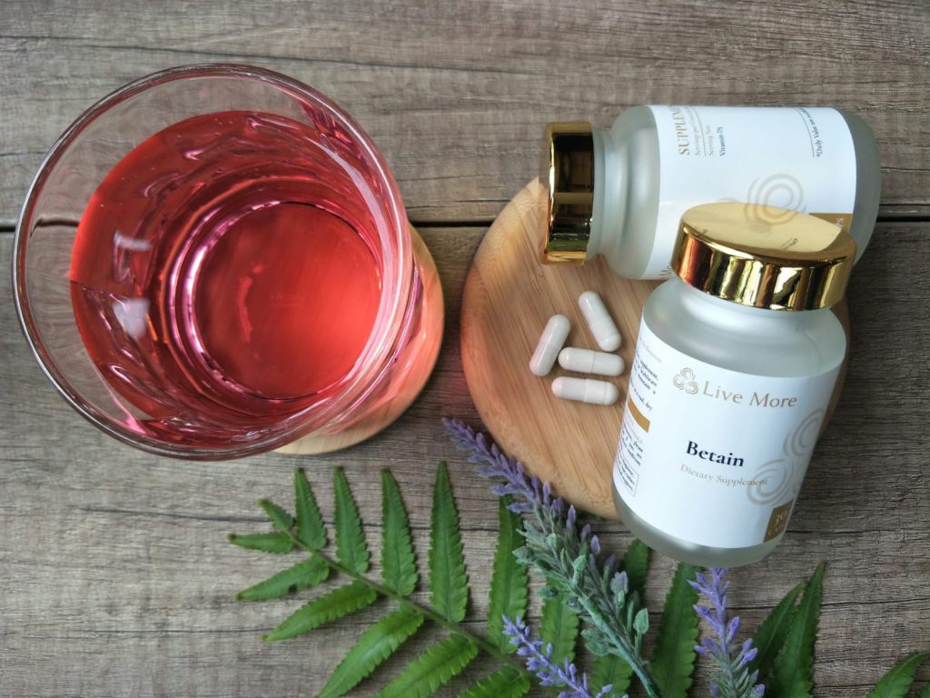 Betain 400 mg - 30 Capsules/Bottle - Live More